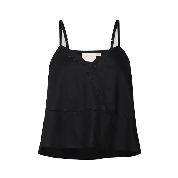 REISTOR V-neck Cotton Camisole With Lace