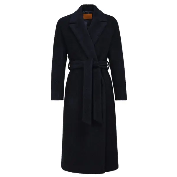 VULTO Belted Alpaca Coat