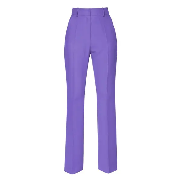 AGGI BY HALEWSKI Kyle Opulence High-waisted Trousers - Purple