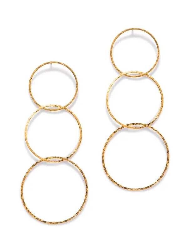 JAREDJAMIN Lindy Links Drop Earrings - Gold