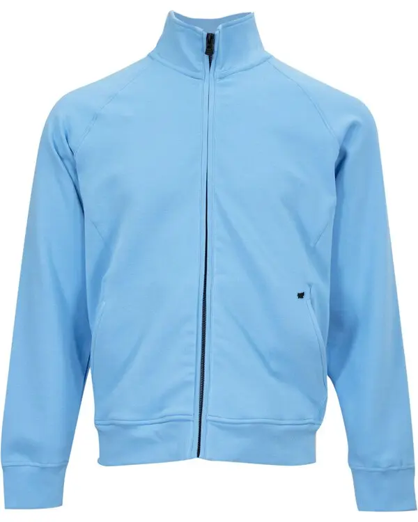LORDS OF HARLECH Neville Embossed Full-zip Jacket