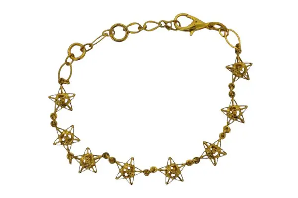VICKISARGE Lustrous Star Bracelet - Gold
