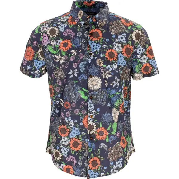 LORDS OF HARLECH Tim Rumspringa Floral Navy