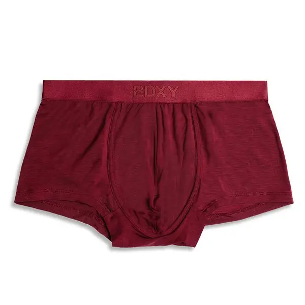 BDXY STUDIO The Boom Underwear Boxer Burgundy - Red