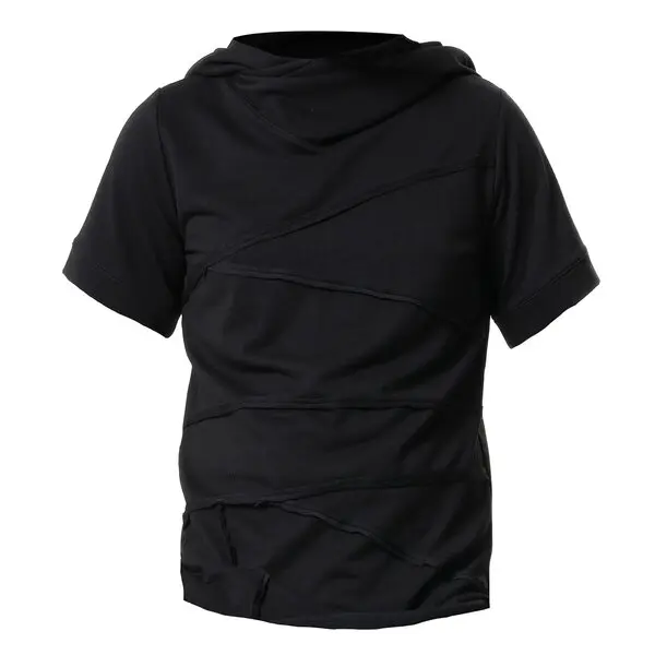 METAMORPHOZA Short Sleeve Hooded Top