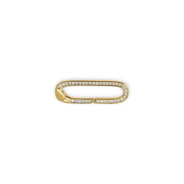 ALEXIE OF ATHENS Sparkle Pave Charm Connector - Gold
