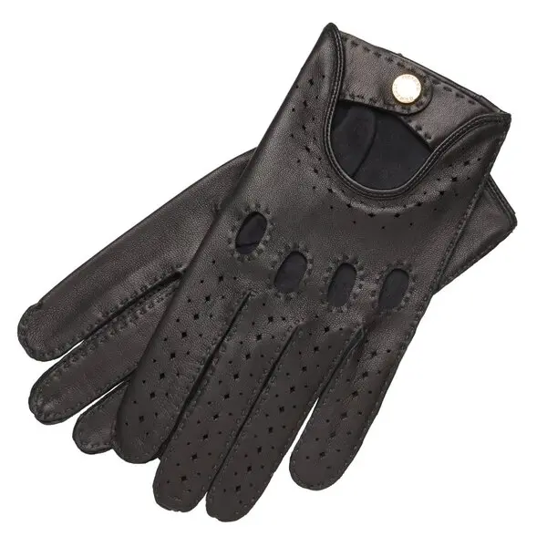 1861 GLOVE MANUFACTORY Hamerli Philippe Driving Gloves - Black