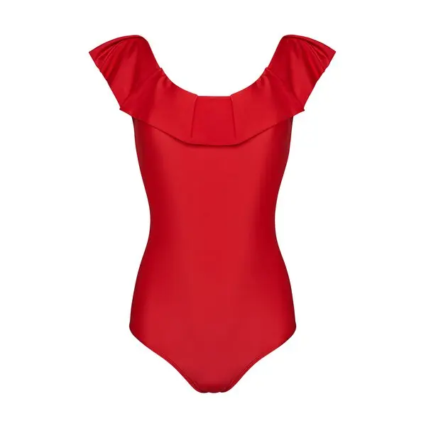 PAOLA AMADOR Clasico One-piece Swimwear - Red