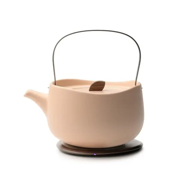 OHOM Leiph Self-heating Teapot Set Rosy Apricot - Red