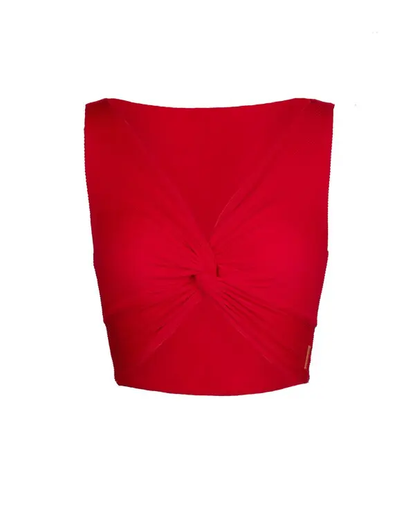 MERIDIAN SWIMWEAR Zenith Bikini Top - Red