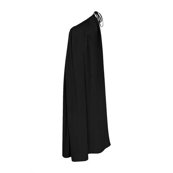 NAZLI CEREN Chrissy One-shoulder Maxi Dress