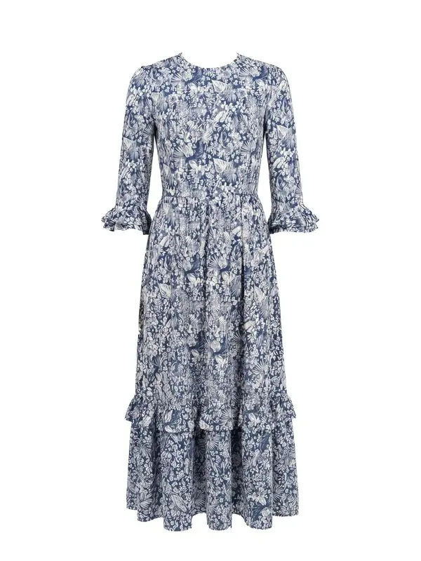 THE WELL WORN Felicity Ashcombe Botanical Dress
