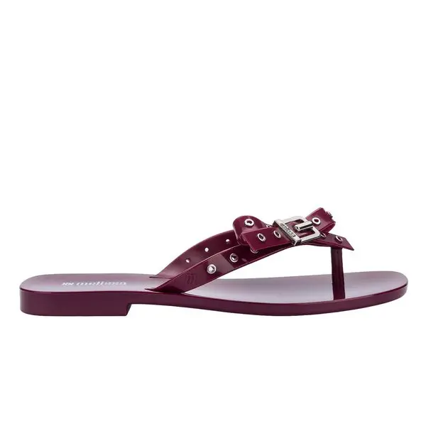 Melissa Harmonic Squared Flat Thong - Red