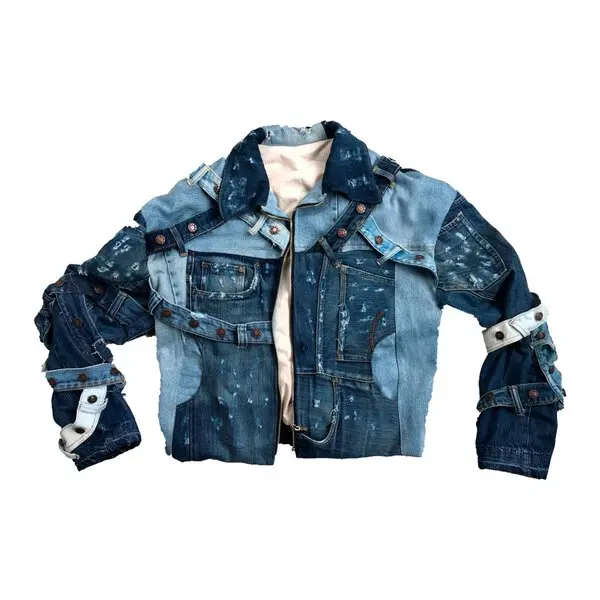 JUAN VG Upcycled Denim Jacket