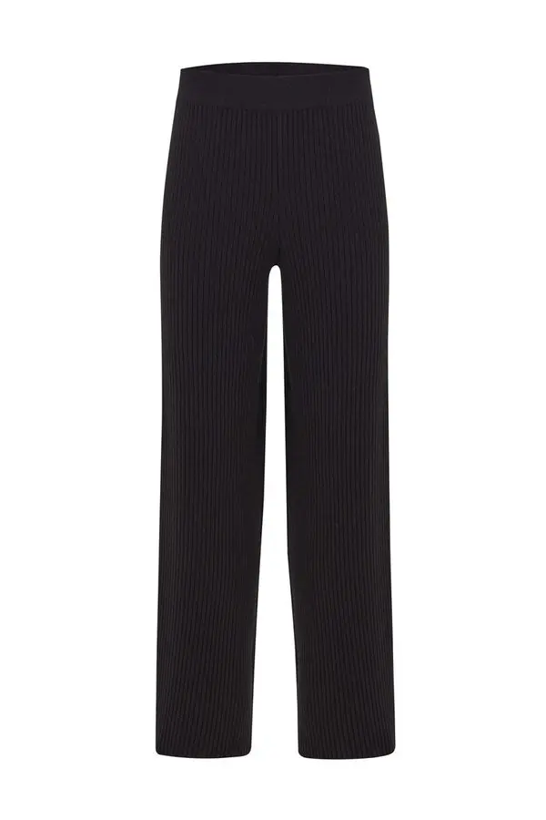 PERALUNA Cashmere Blend Knit Trousers