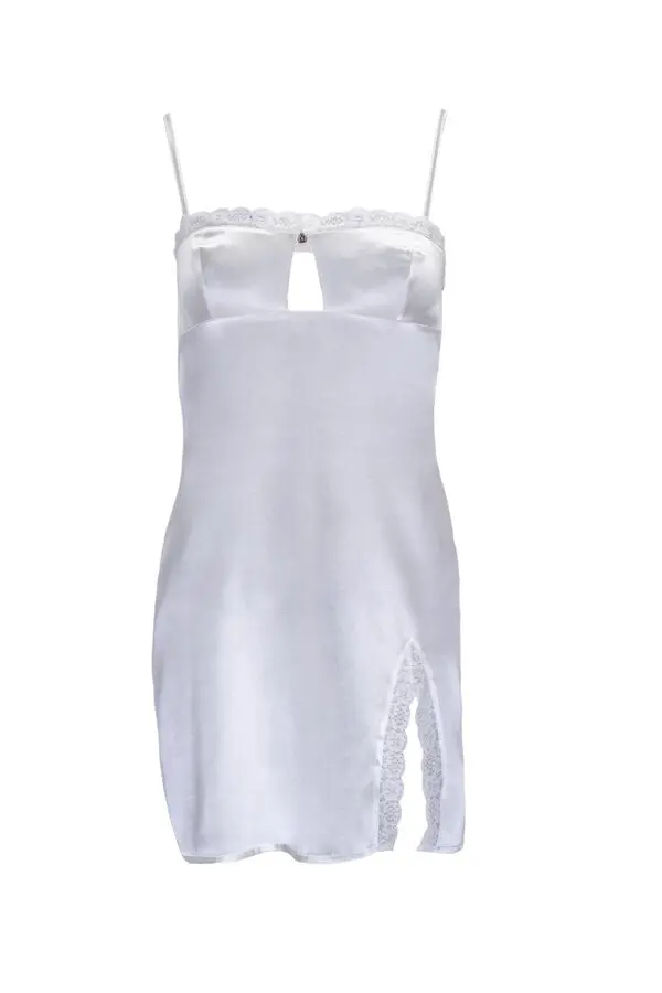HOUSE OF SILK Silk Adriana Dress - White