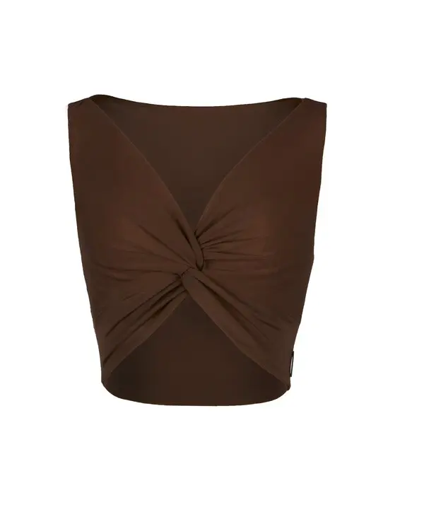 MERIDIAN SWIMWEAR Zenith Bikini Top - Brown