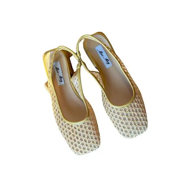 MISS MAY THE BRAND Rete Mesh Flats