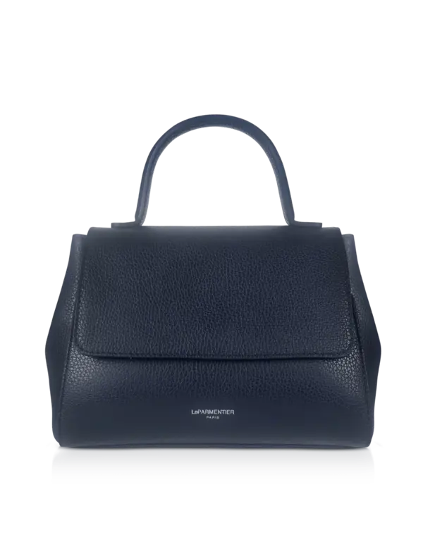LE PARMENTIER Ladyfinger Top Handle Bag - Blue