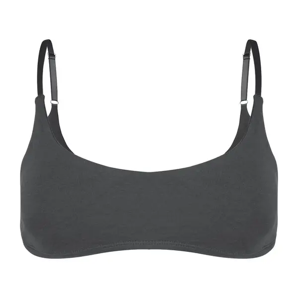 ALL GLORY The Bra Charcoal - Grey