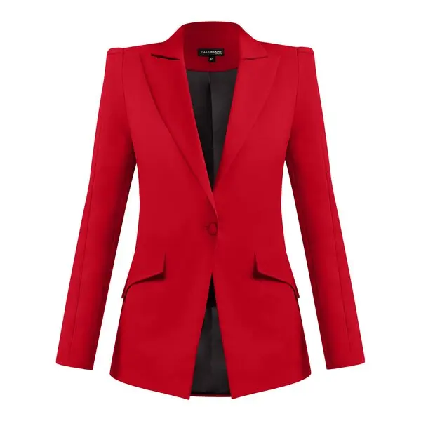 TIA DORRAINE Illusion Classic Tailored Blazer