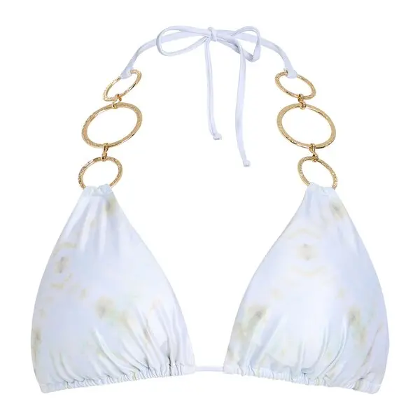 MARLEI Gigi Bikini Top - Blue/white
