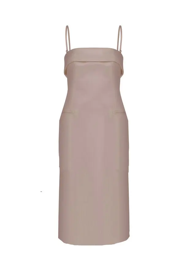 NAZLI CEREN Gaia Long Dress - Brown