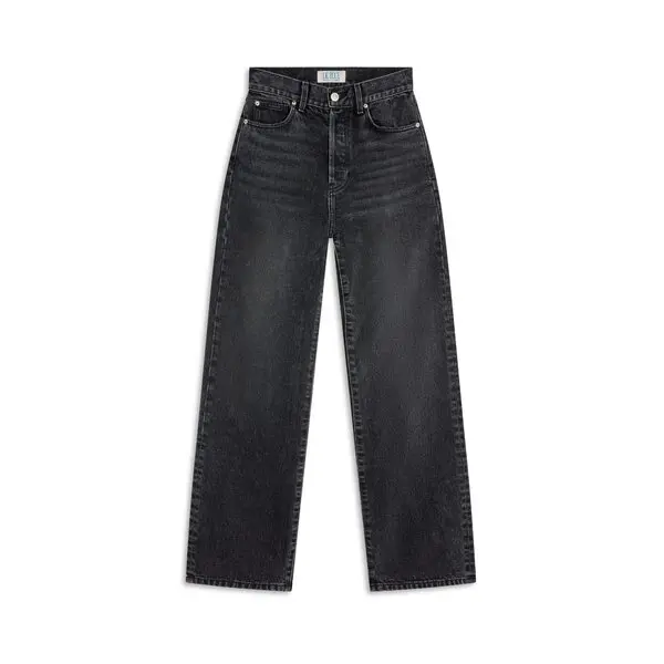 LK BLUE Beverly High-rise Straight Leg Jeans
