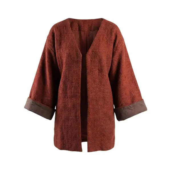 CHARKHA & LOOM Rosefinch Kimono