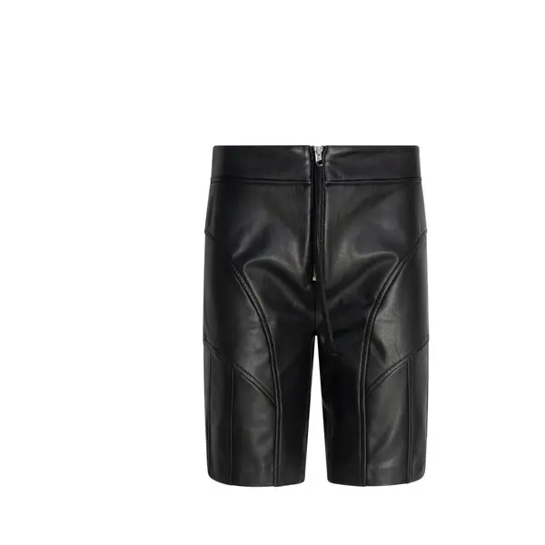 CIRCULAR PATH Vegan Leather Long Short
