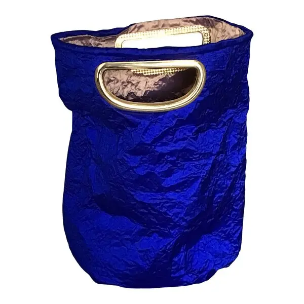 ROMER MILLINERY Morphy Moldable Clutch Bag - Blue