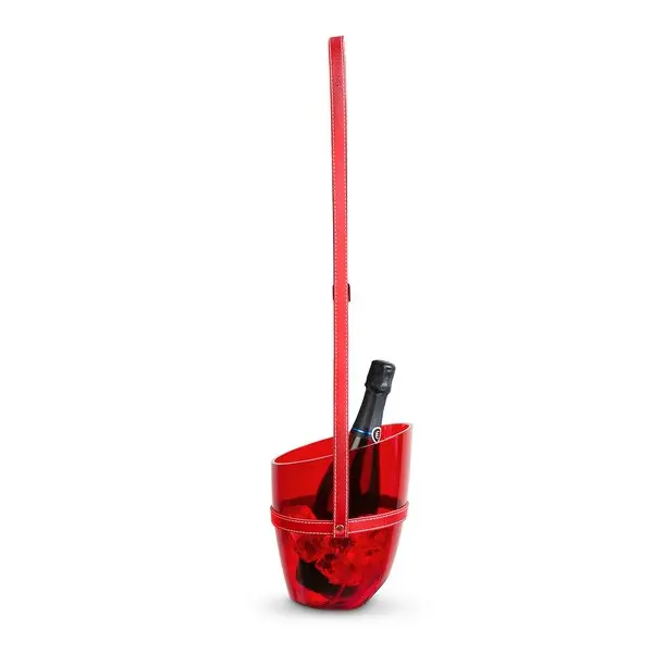HEATING & PLUMBING LONDON Keep Your Cool" Champagne Bucket - Red