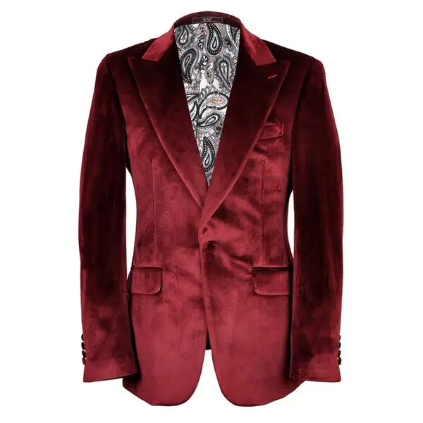 DAVID WEJ Maison Velvet Blazer