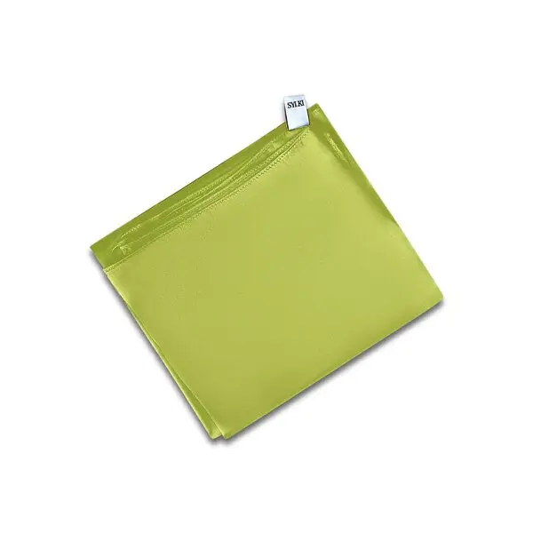 SYLKI Large Square Scarf - Green