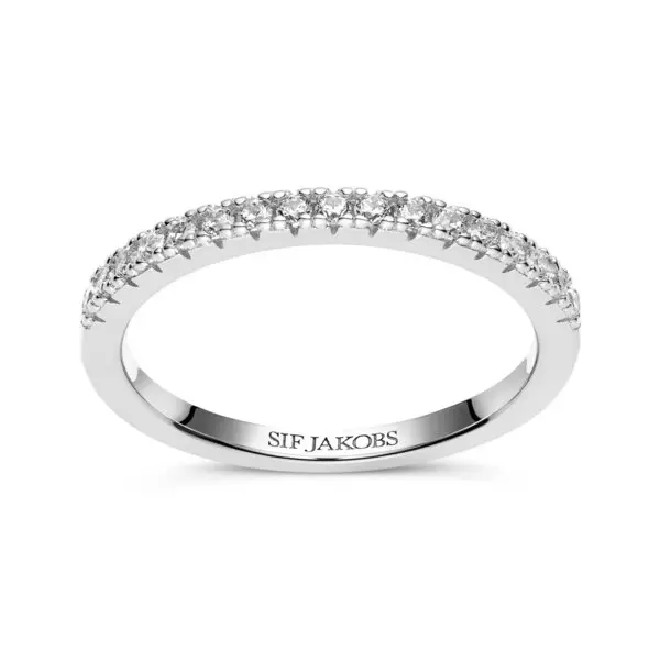 SIF JAKOBS JEWELLERY Ellera Ring - White/silver