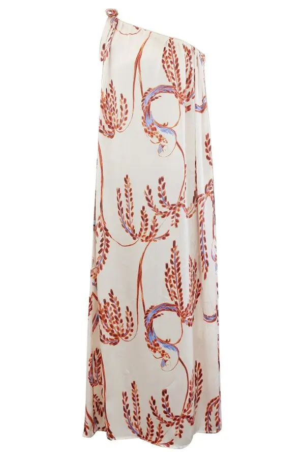 TRAFFIC PEOPLE Birds Of A Feather Maxi Dress - Red