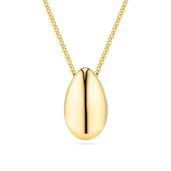 SIF JAKOBS JEWELLERY Goccia Grande Necklace - Gold