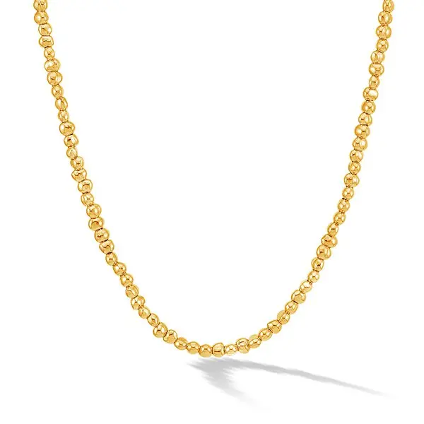 DOWER & HALL Chunky Signature Nugget Necklace - Gold