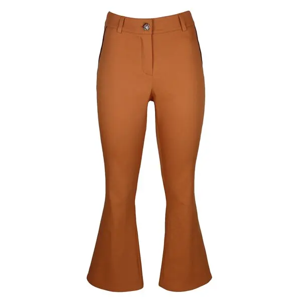 LALIPOP DESIGN Cropped Flared Trousers