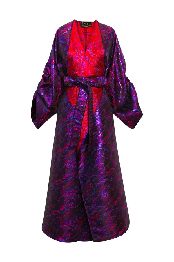 BYVINNIK Parisian Coat - Black/red