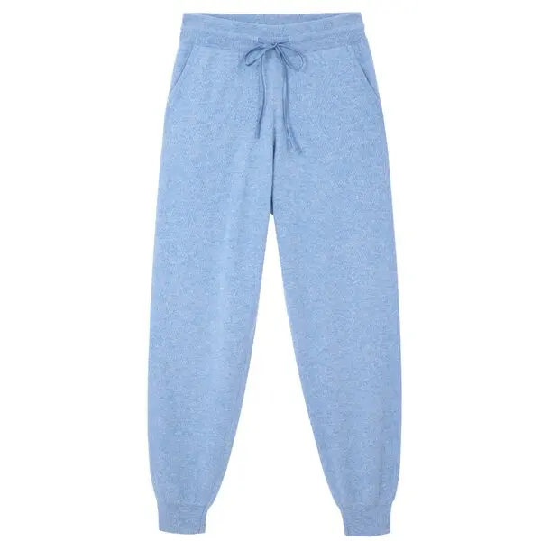MAMU DREAM Cashmere Cuffed Ankle Joggers