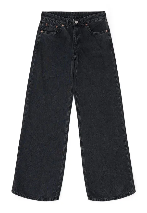 DR. DENIM Rhue Low Wide Leg Jeans