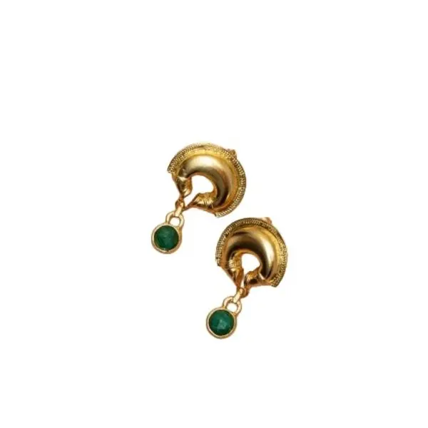 ROZ Sevil Drop Earrings - Gold