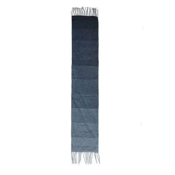 2KSTYLE Josephine Handknit Fringed Alpaca Blend Scarf - Grey