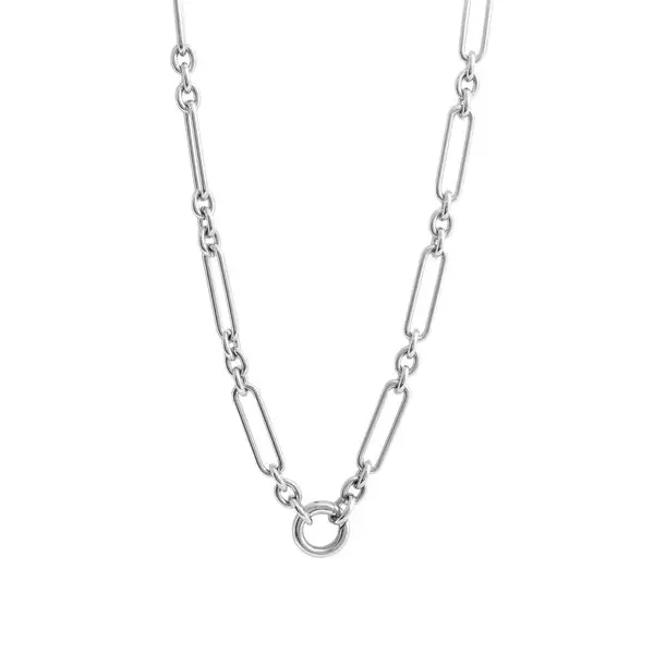 HYE JANE JEWELRY Mini Simone Trombone Chain - Silver
