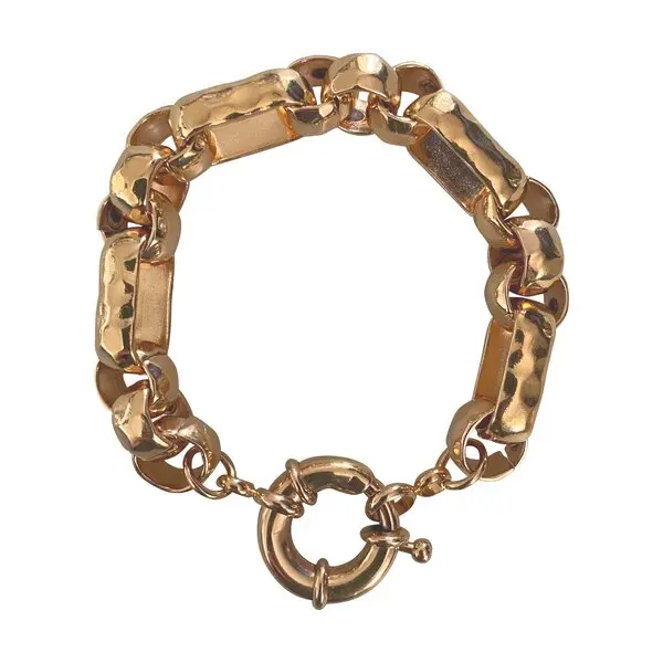 IN CAUDA VENENUM Nemesis Chain Bracelet - Gold