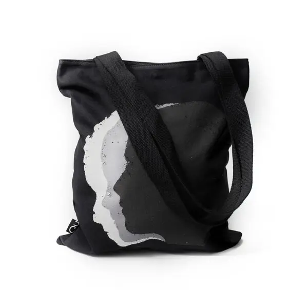 QU Printed Canvas Tote