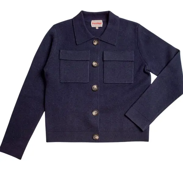PORRIDGE KNITWEAR Wool Rebecca Jacket