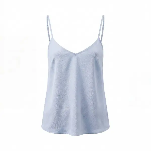 VIMISSIA Bubble Silk Camisole - Blue