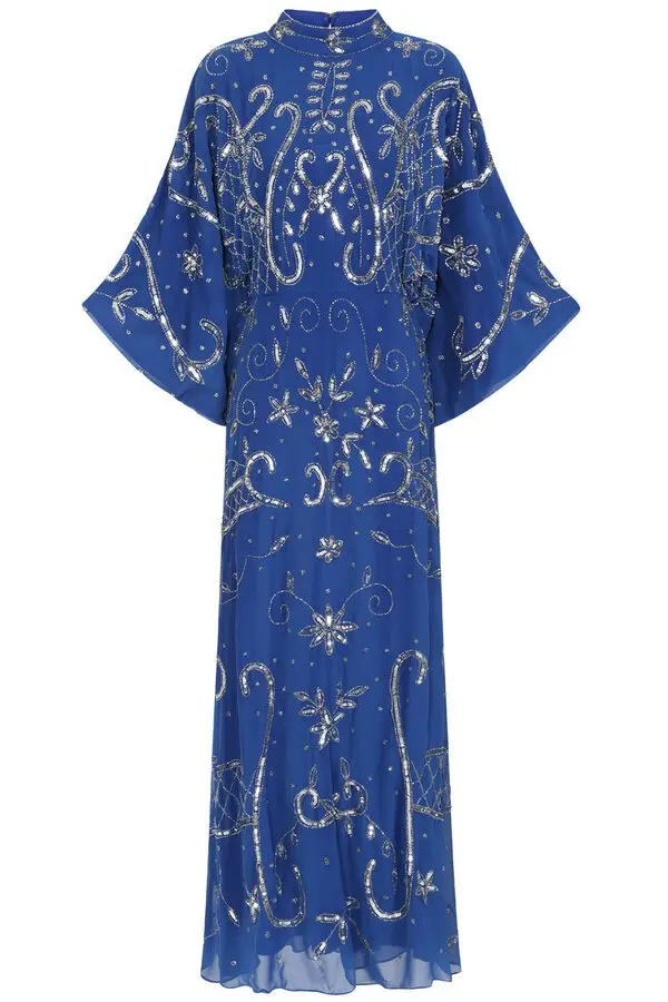 FROCK AND FRILL Aramina Embellished Maxi Dress